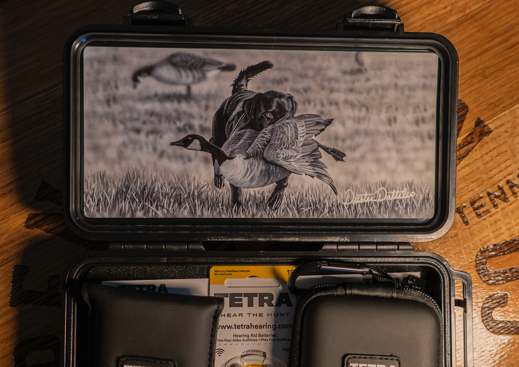 Limited Edition BLACKOUT Artist Series – TETRA Hearing Devices for Hunting