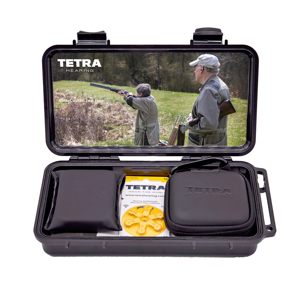 CUSTOM DRI-BOX CARD INSERT – TETRA Hearing Devices for Hunting